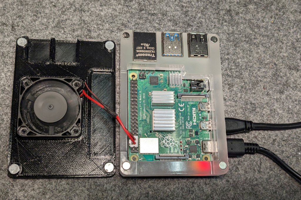 Free 3D file Raspberry Pi - Joy-it Case Lid Mod For 40mm Fan 🔌・3D ...