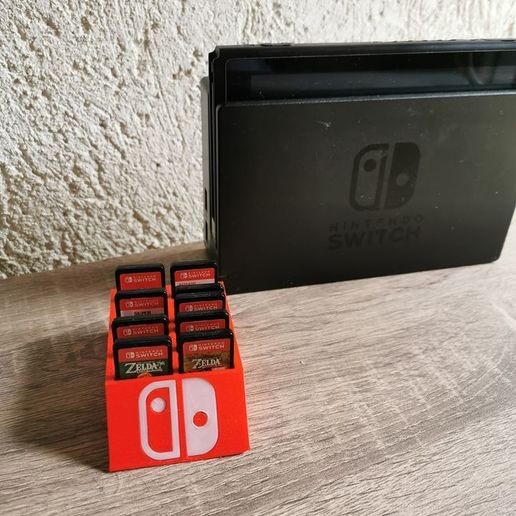 3D print Nintendo Switch Cartridge Game Holder ・ Cults
