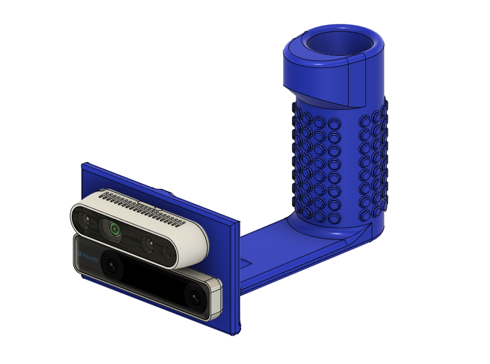 Free STL file Intel Realsense D435 / T265 Test Rig 🔌・3D printer design ...