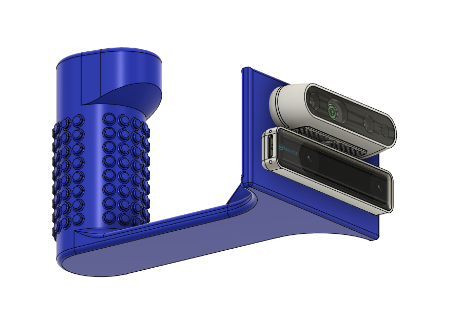 Free STL file Intel Realsense D435 / T265 Test Rig 🔌・3D printer design ...