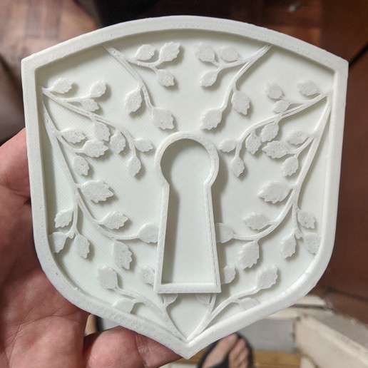 Download STL file Disney Store Key Opening Ceremony Lock Face • 3D ...