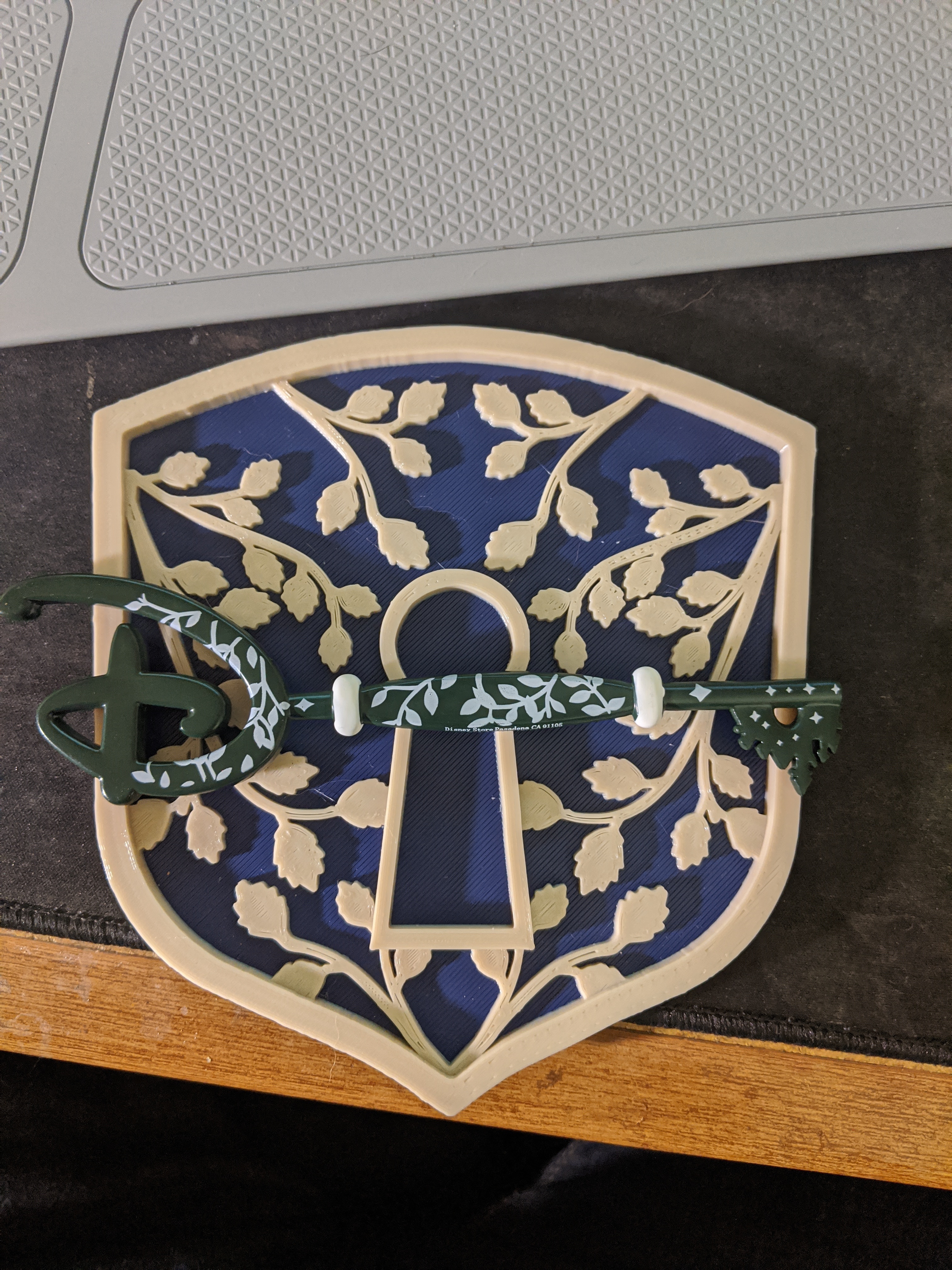 Download STL file Disney Store Key Opening Ceremony Lock Face • 3D ...