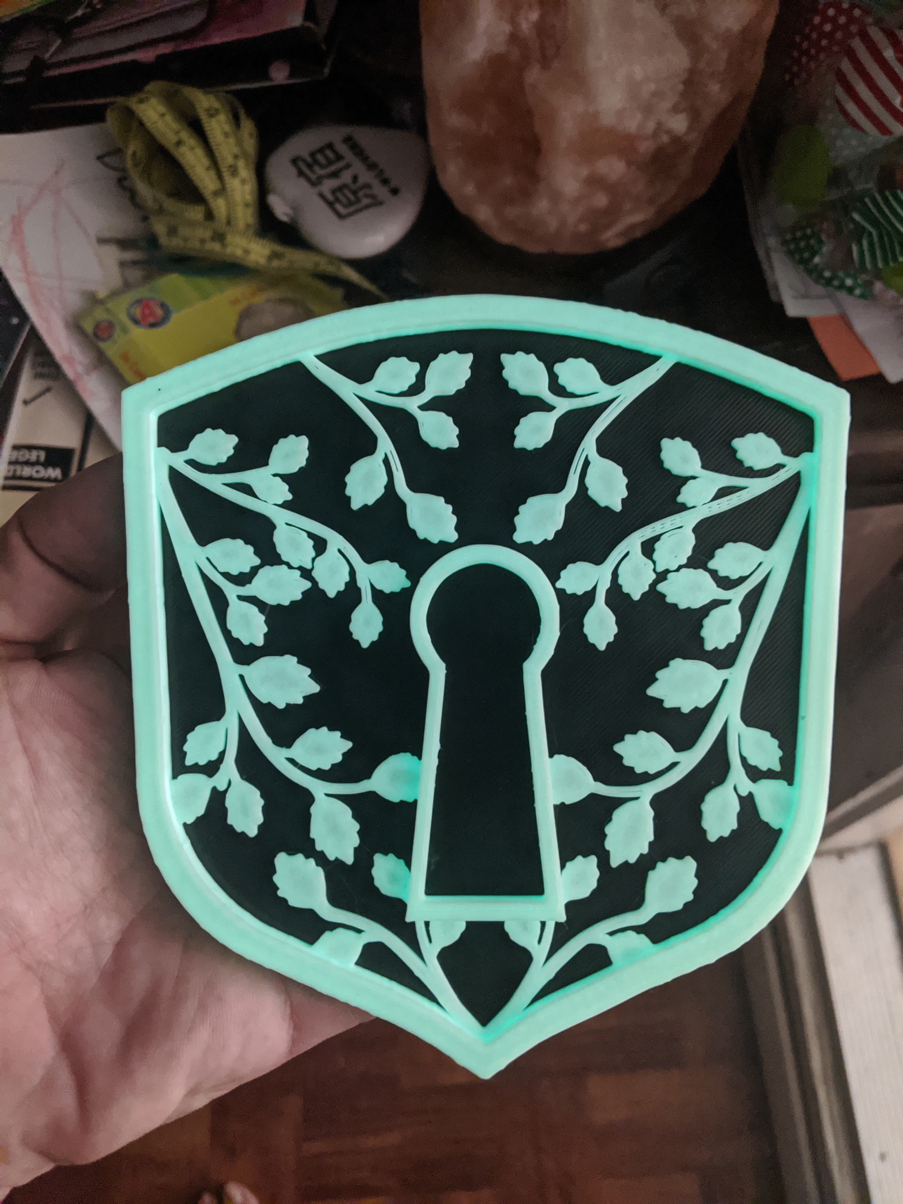 Download STL file Disney Store Key Opening Ceremony Lock Face • 3D ...