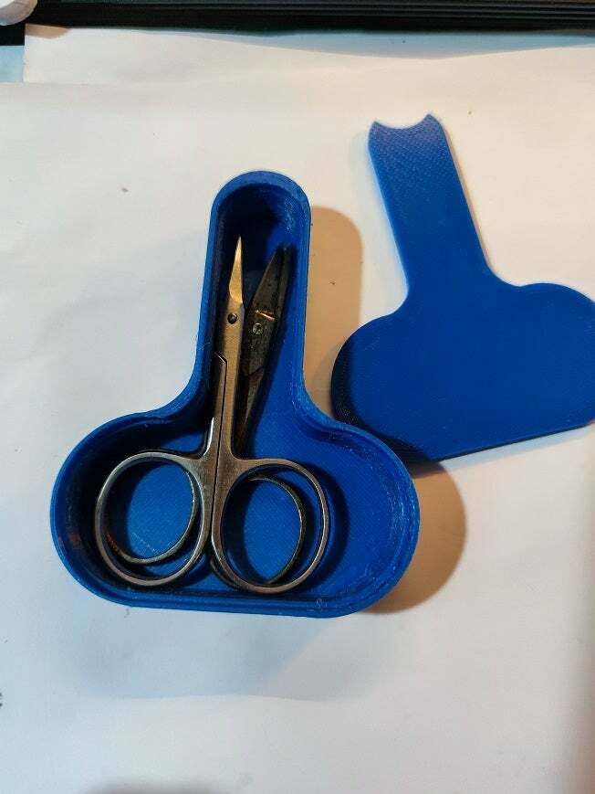 STL file scissors box・3D printable model to download・Cults