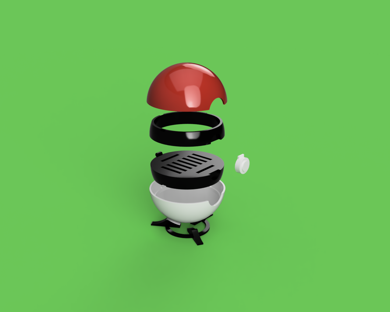 STL file POKEBALL FOR NINTENDO DS GAMES 🐉・3D printer design to download ...