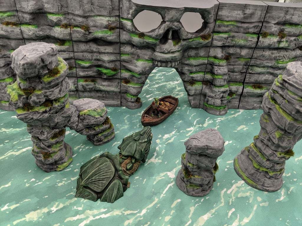 Download free STL file OpenForge - Modular Sea Cliff Walls • 3D ...