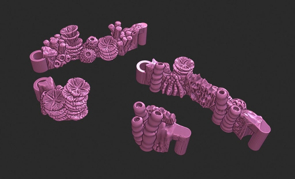 Free STL file DungeonStick - Ocean Coral・3D printable model to download ...