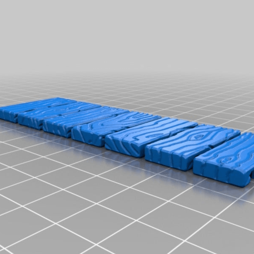 Download free STL file OpenForge Modular Plank / Rope Bridges - 28mm ...