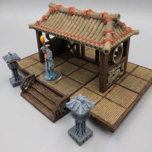 Download free STL file OpenForge - Oriental Pagoda • 3D print model ・ Cults