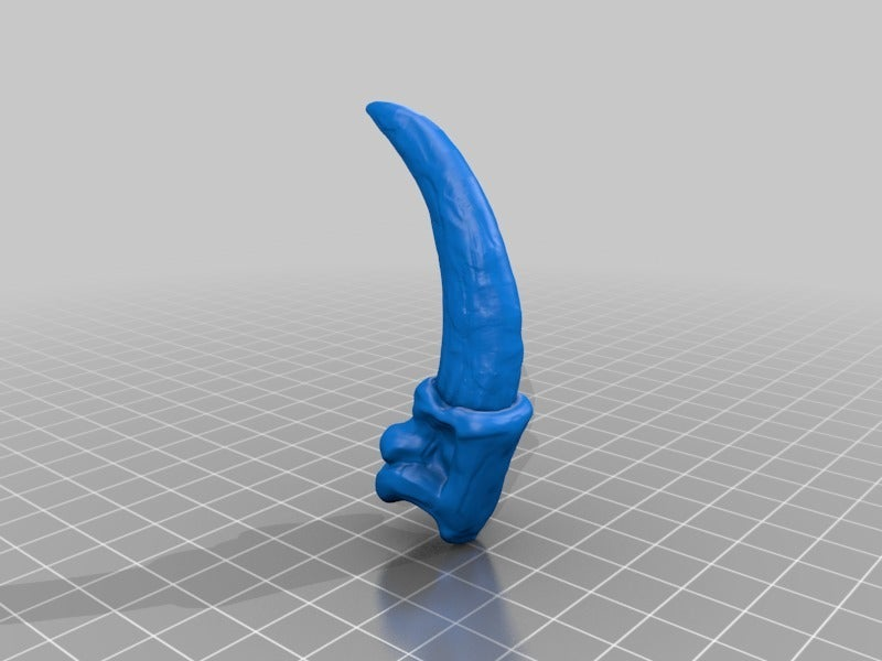 Free STL file Tabletop Prop - Owlbear Claw・3D printing template to ...