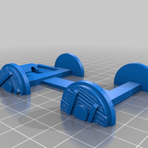 Download free 3D printing designs Caravan Wagons - Modular - 28mm ...