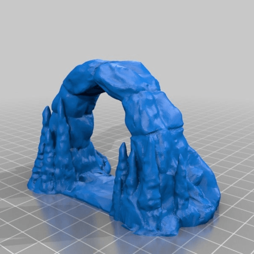 Download free STL file Cave Entrance - 28mm gaming • 3D printable model ...