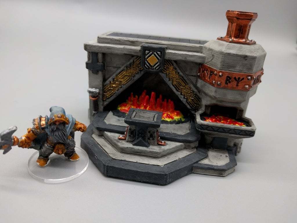 Free STL file OpenForge - Dwarven RuneForge・3D printing design to ...