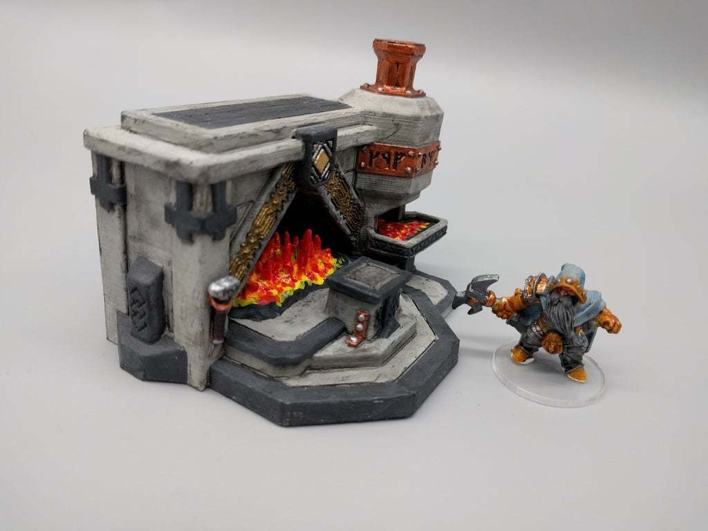 Free STL file OpenForge - Dwarven RuneForge・3D printing design to ...