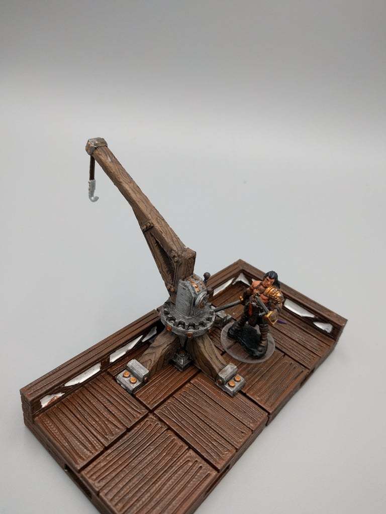 Free STL file Cargo Crane - 28mm・Template to download and 3D print・Cults