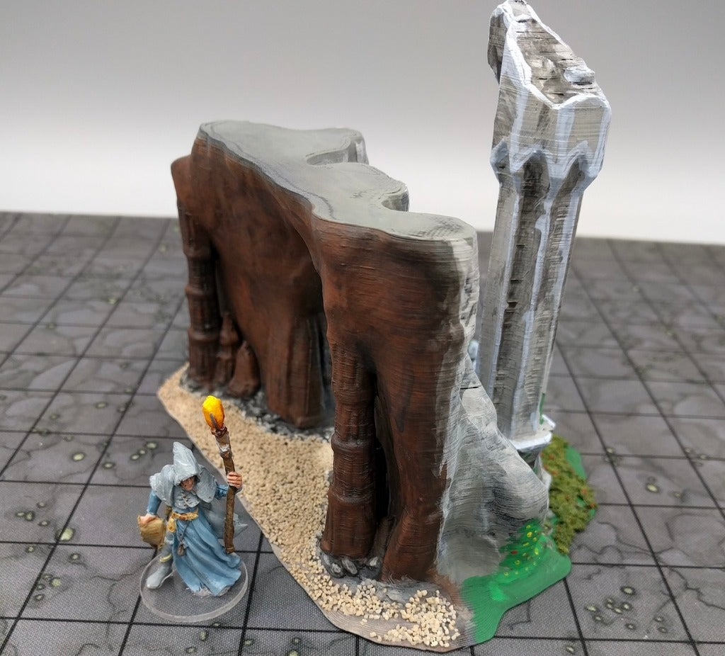 Free STL file OpenForge - Cavern Entrance Set Piece・Model to download ...