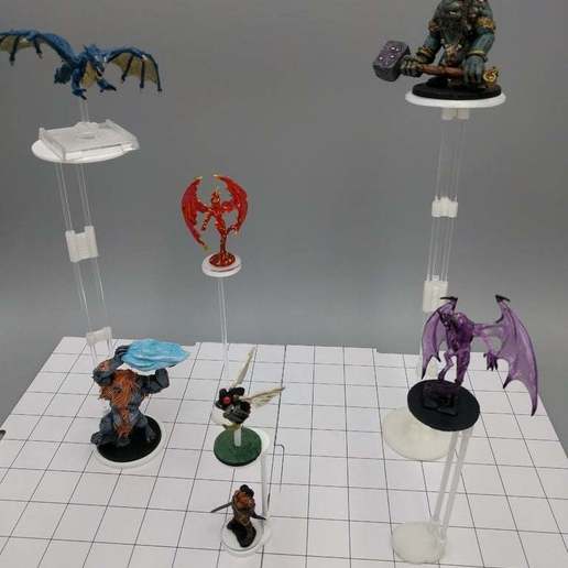 Download free 3D print files Modular Flight Stands / Flight Bases- 28mm ...