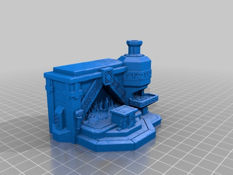 Free STL file OpenForge - Dwarven RuneForge・3D printing design to ...