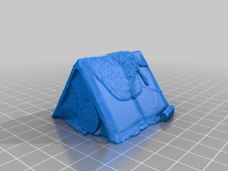 Free STL file Adventurer's Camp - Tents - 28mm gaming 🎲・3D printable ...