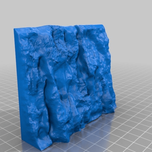 Download free 3D printer model Modular Cliffs - 28mm gaming - Sample ...