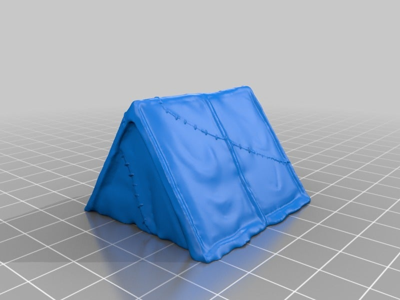 Free STL file Adventurer's Camp - Tents - 28mm gaming 🎲・3D printable ...