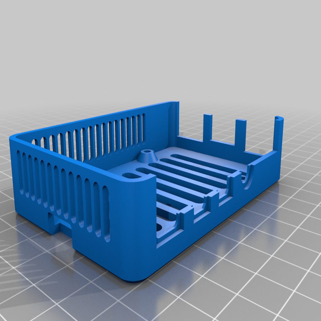 Free STL file Raspberry Pi 4 Case with Fan (extended heat sink remix ...