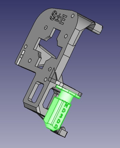 Free STL file E3D Titan Extruder by S±E + BLtouch・3D printer design to ...