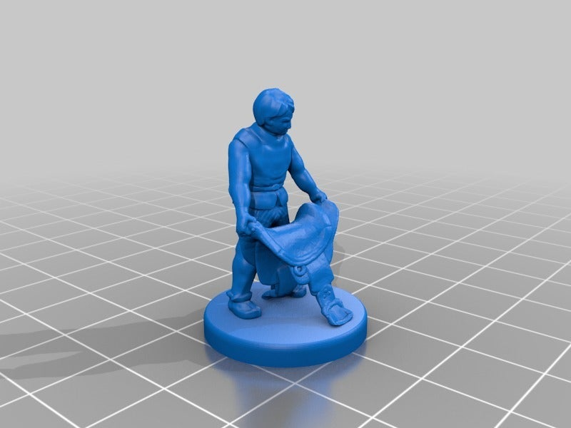 STL-Datei 28mm Stable Boy 👦 kostenlos・3D-Druck-Idee zum Herunterladen・Cults