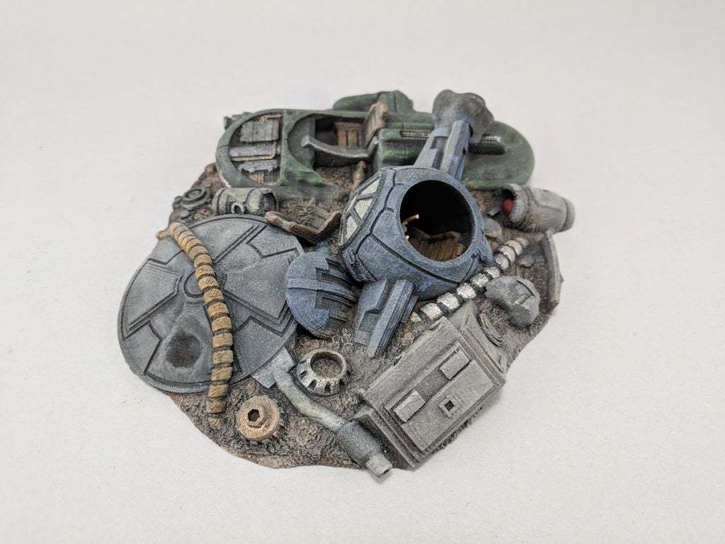 Free STL file Spaceport Scrap Pile V2・3D print design to download・Cults