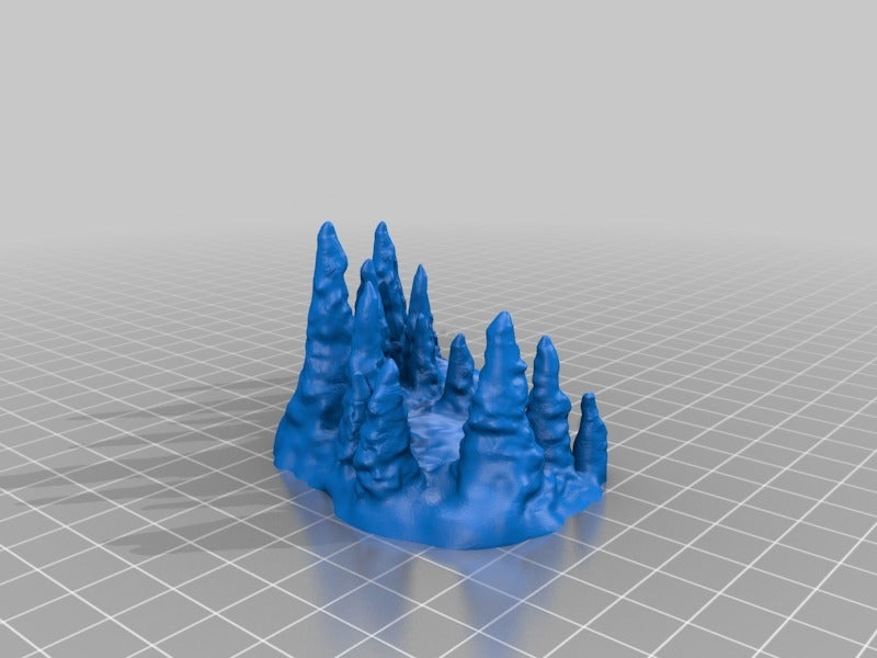 Free STL file 28mm Stalagmites 🎲・Template to download and 3D print・Cults