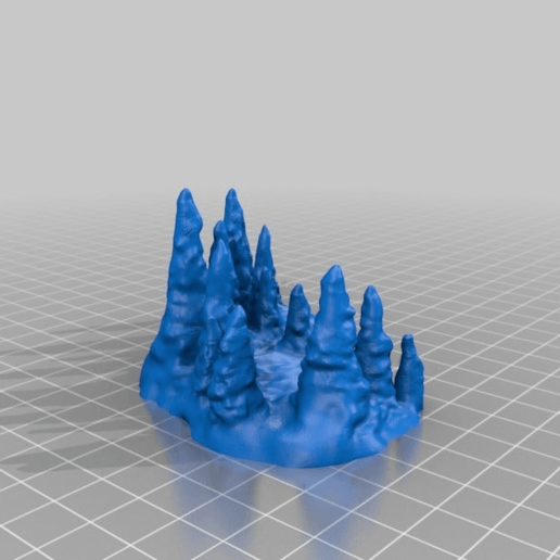 Download free 3D printing models 28mm Stalagmites ・ Cults