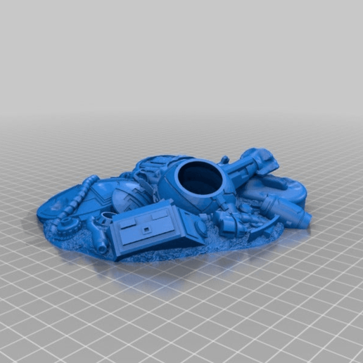 Download free 3D printer files Spaceport Scrap Pile V2 ・ Cults