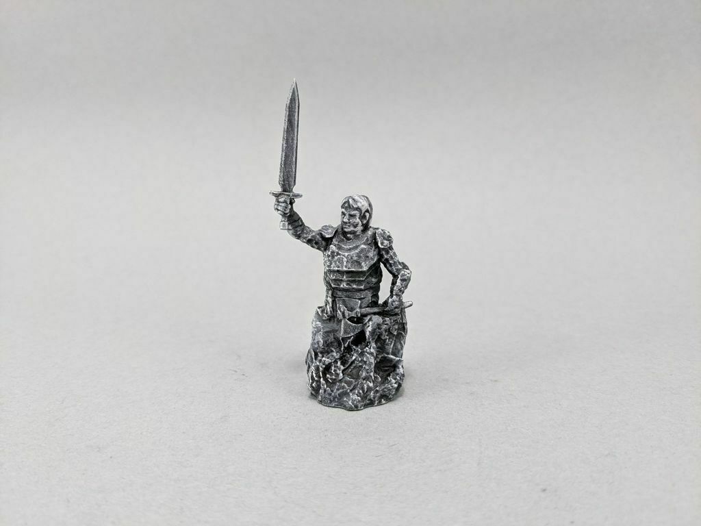 Free STL file 28mm Unfinished Knight Statue 🏰・3D print model to ...