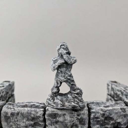 Download free STL file 28mm Petrified Victims • 3D printing design ・ Cults