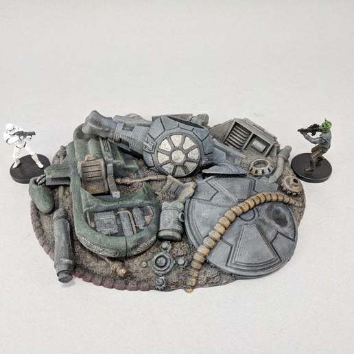 Download free 3D printer files Spaceport Scrap Pile V2 ・ Cults