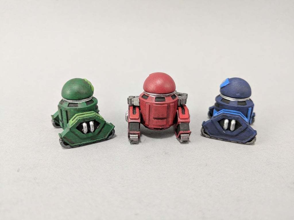 Free STL file 28mm Treaded Droid・3D printer model to download・Cults