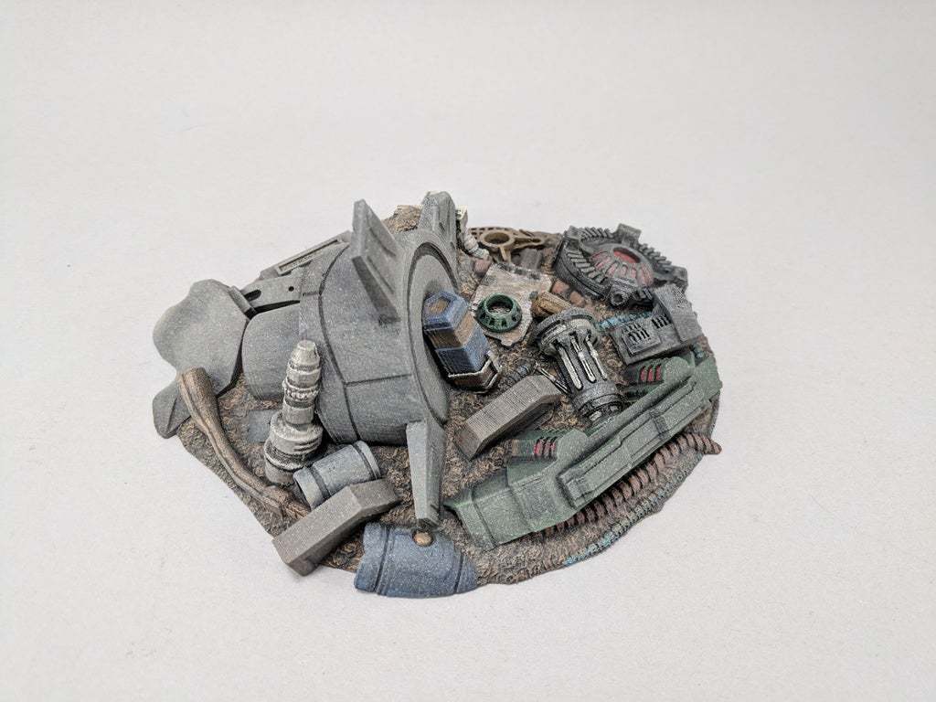 Бесплатный STL файл Spaceport Scrap Pile V3・3D-печатный дизайн для ...