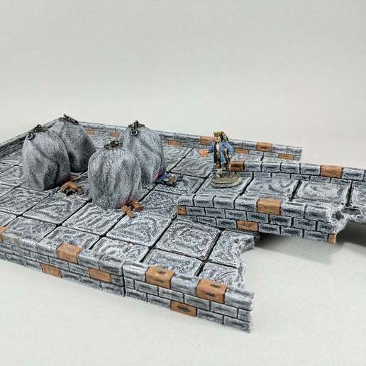 Download free 3D printer designs 28mm Falling Rock Trap ・ Cults