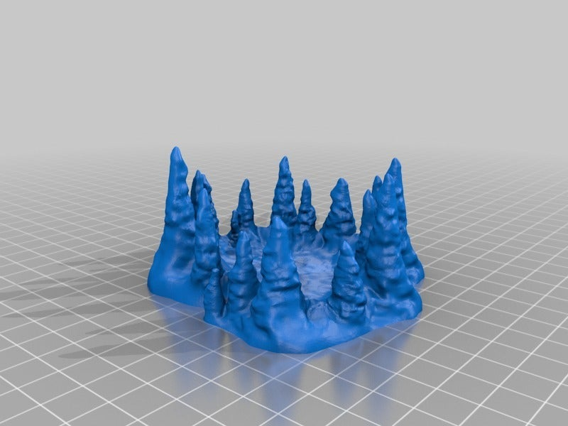 Free STL file 28mm Stalagmites 🎲・Template to download and 3D print・Cults
