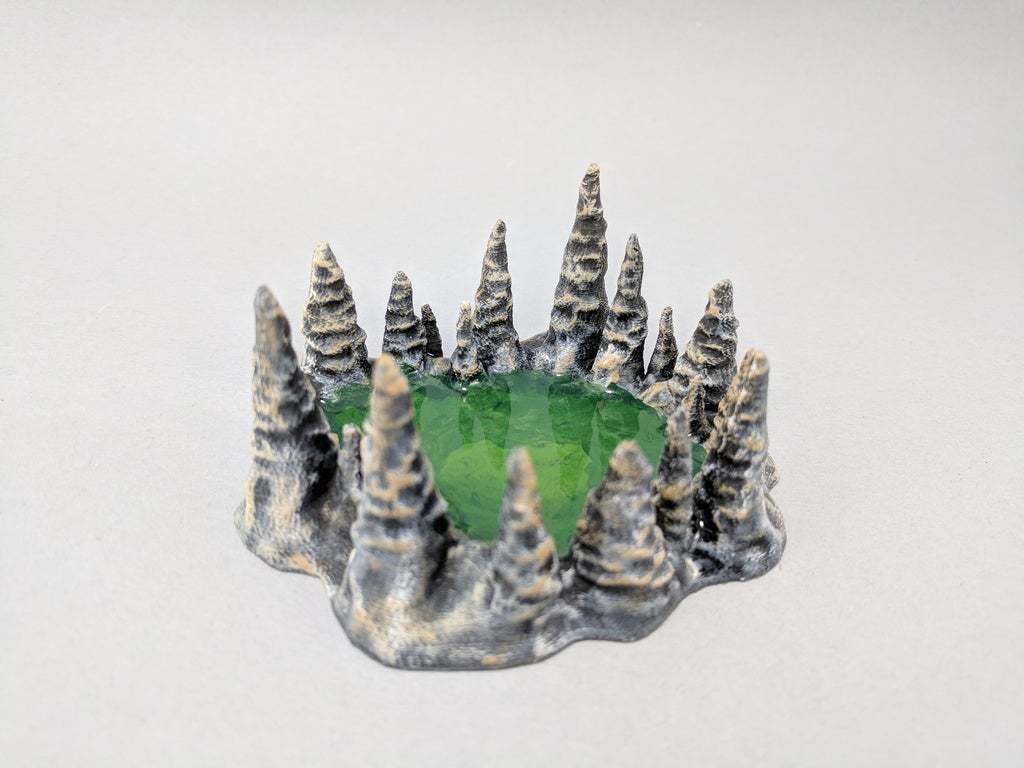 Free STL file 28mm Stalagmites 🎲・Template to download and 3D print・Cults