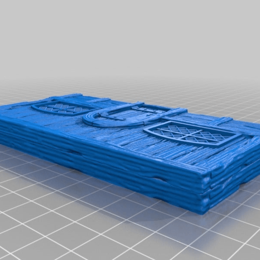 Download free 3D printing models Building Facade Sample ・ Cults