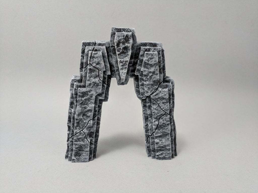 Free STL file 28mm Ancient Stone Archway・Template to download and 3D ...