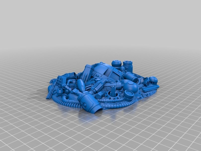 Free STL file Spaceport Scrap Pile V1 🤖・Model to download and 3D print ...
