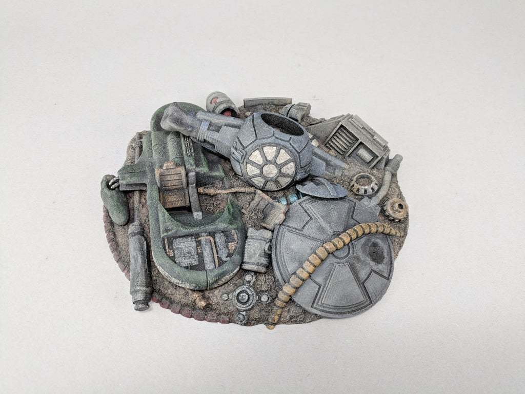 Free STL file Spaceport Scrap Pile V2・3D print design to download・Cults