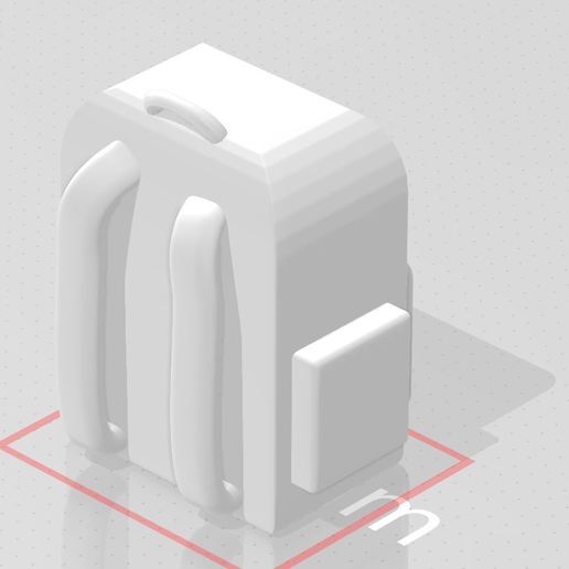 Download STL file Backpack model • 3D print design ・ Cults
