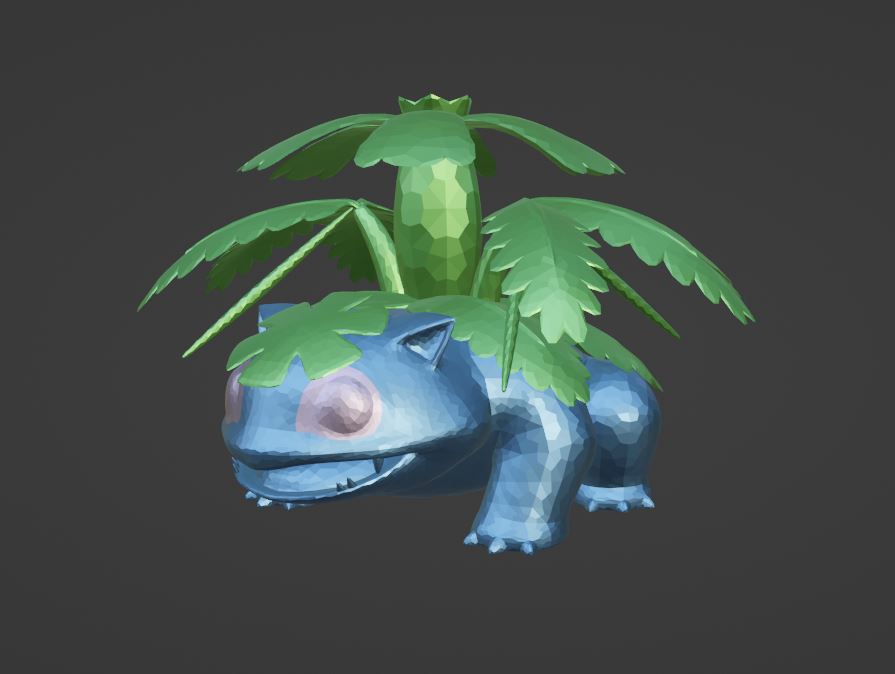 STL file venusaur planter (pokemen planter)・3D printing model to ...