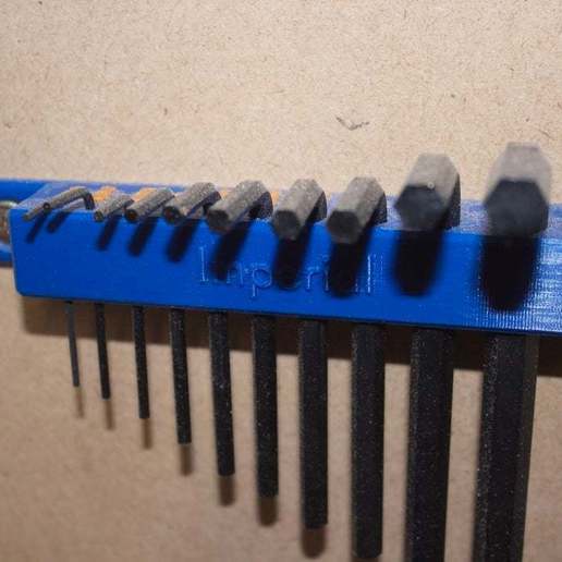 Download free STL files Allen Key Holder ・ Cults