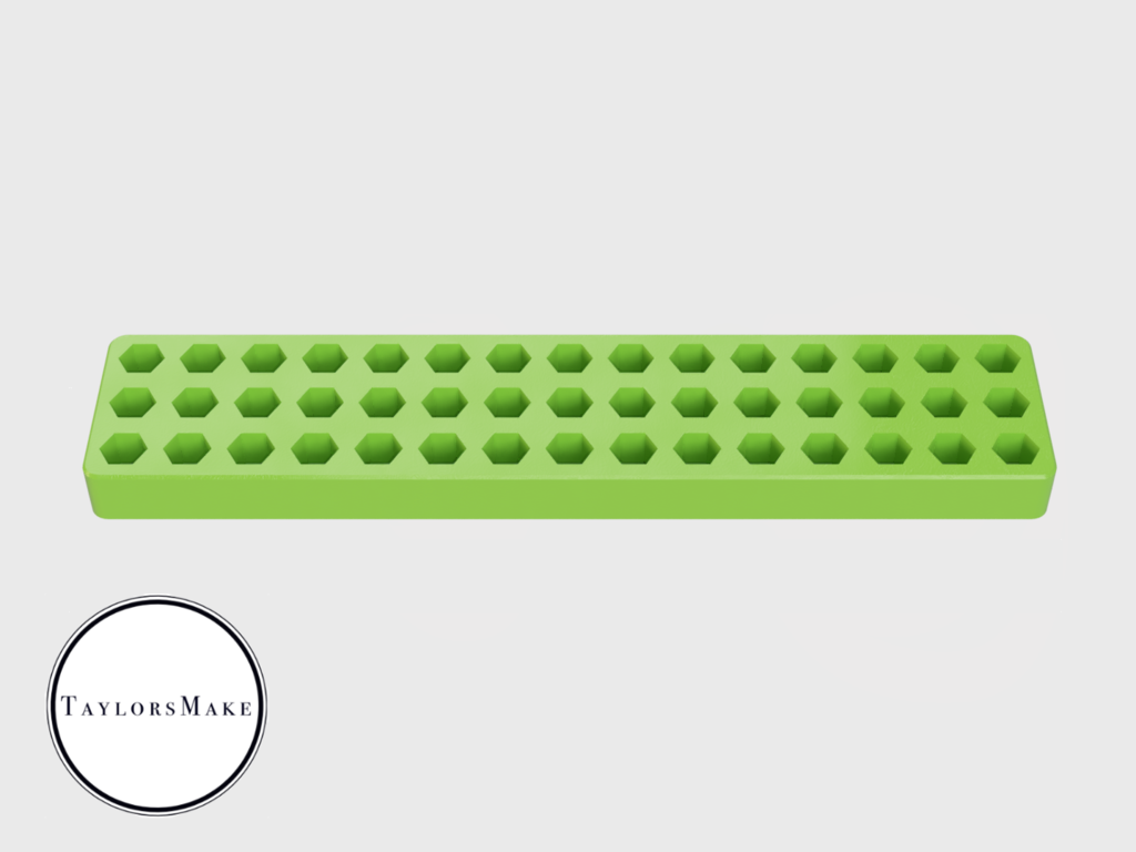 Free STL file 45 Bit Hex Holder 🔧・3D print object to download・Cults
