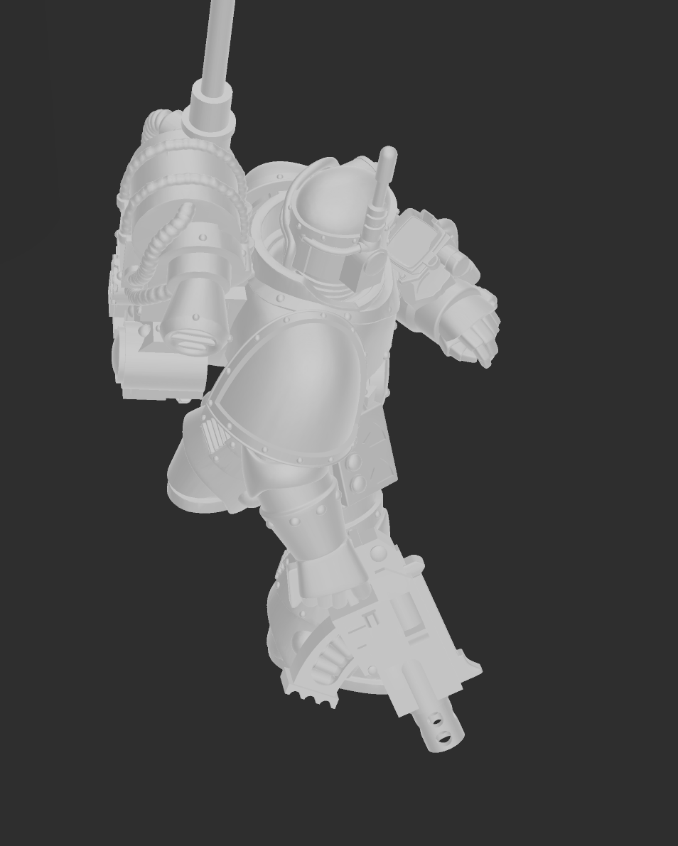 Free STL file Heresy Space Communicator in MK2 Armour・3D printer design ...