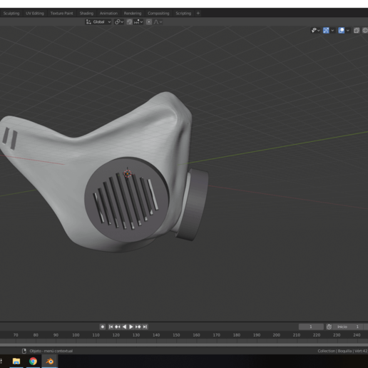 Download STL file Facial Mask • Model to 3D print ・ Cults